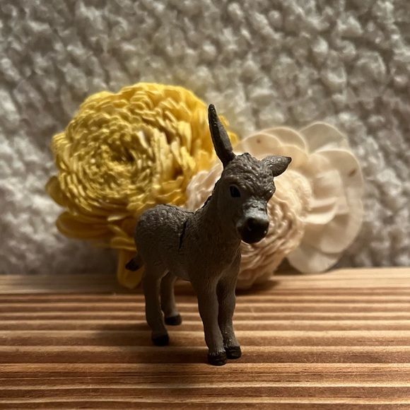 schleich | Toys | Schleich Retired Donkey Foal | Poshmark